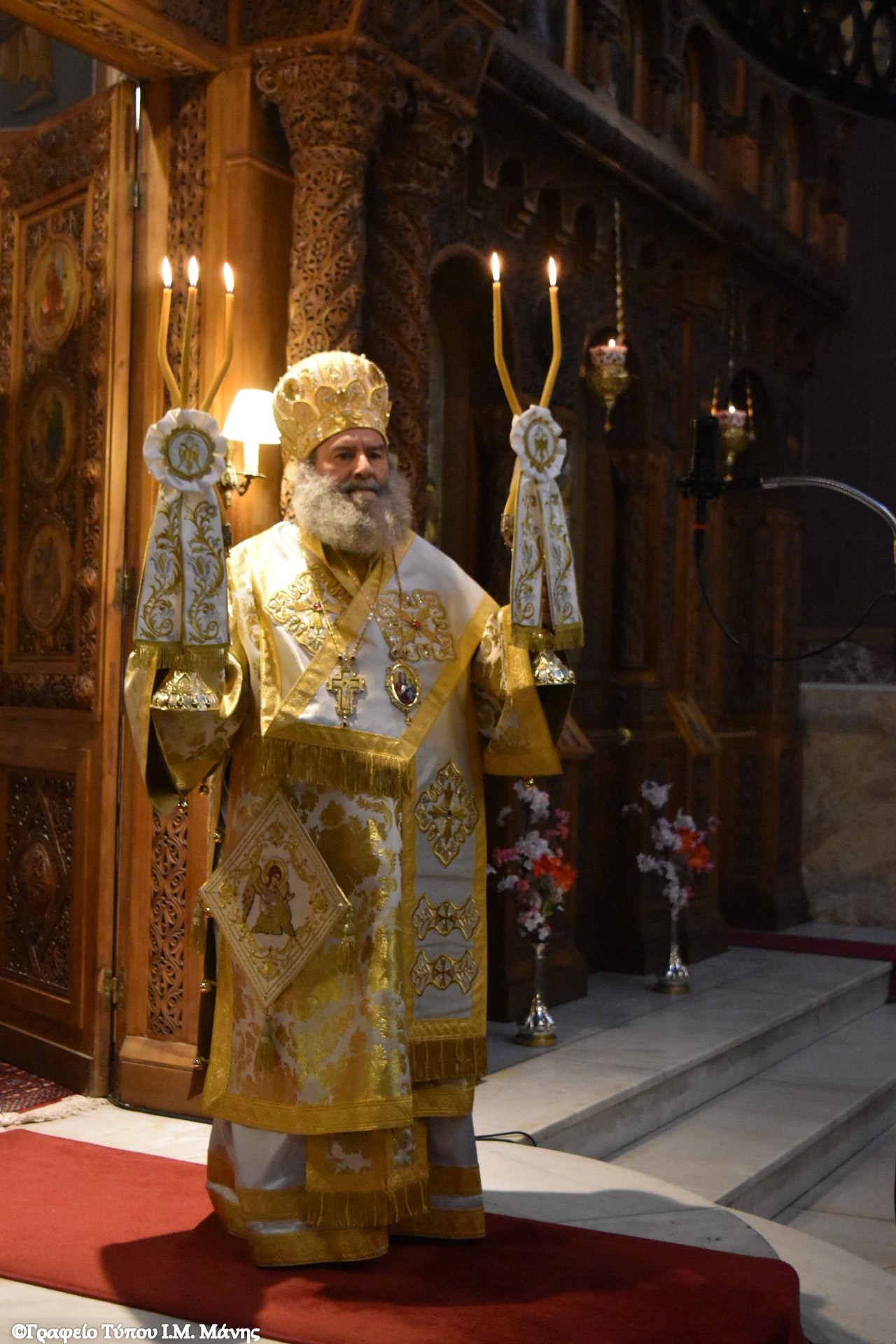 Ο Μητροπολίτης Μάνης στον Άγιο Διονύσιο Αρεοπαγίτη Κολωνακίου ...