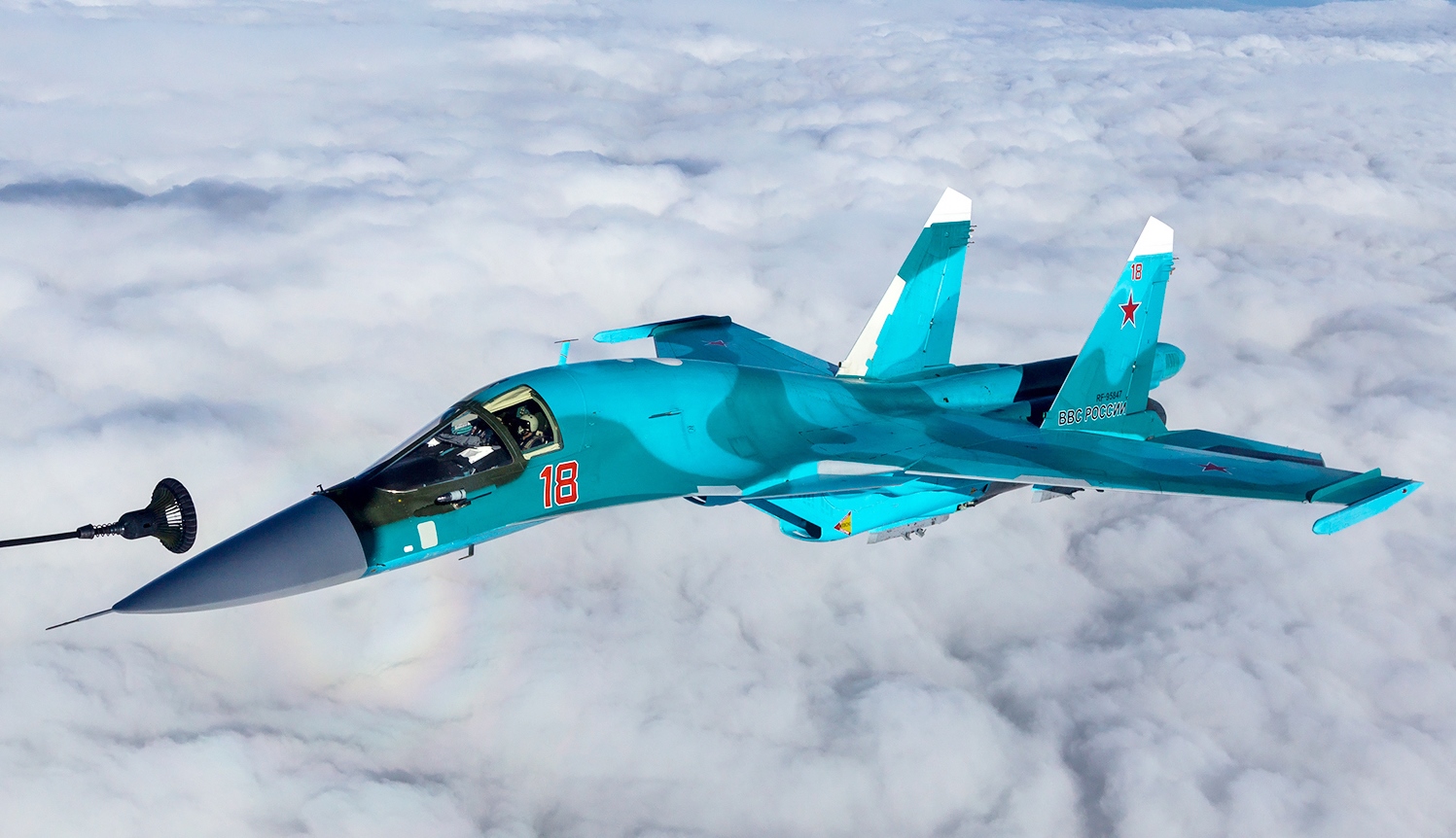 Absolute Russian air domination-New batch of "powerful" Su-34 Frontline ...