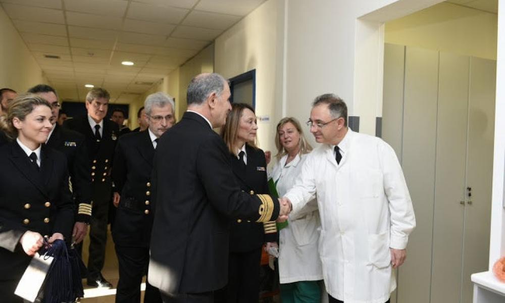 Επίσκεψη Αρχηγού ΓΕΝ στο Ναυτικό Νοσοκομείο Αθηνών | Pentapostagma