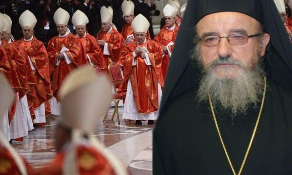 Παπικός Επίσκοπος κατά Αιτωλίας Κοσμά: Εμείς έχουμε ένα Πάπα, αλλά ...