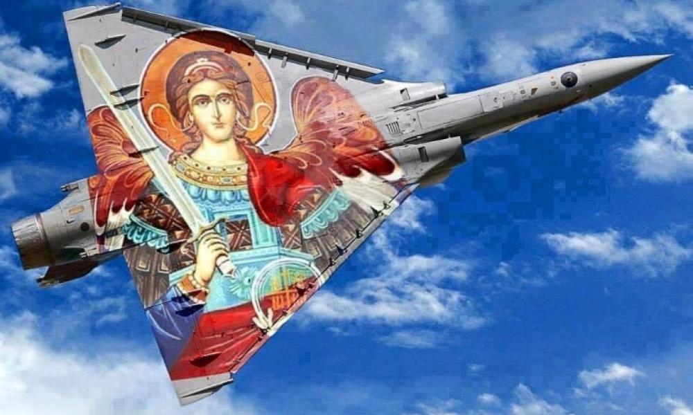 Η Κυπριακή Πολεμική Αεροπορία τιμά τον προστάτη της (βίντεο ...