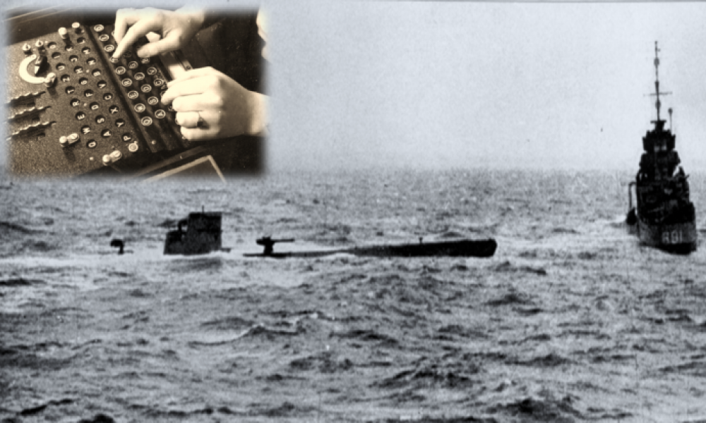 Η αιχμαλωσία του γερμανικού υποβρύχιου U-110, με τη συσκευή ...