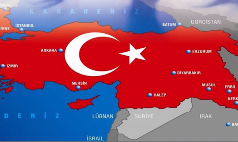 Μόστραραν νέο χάρτη της Μεγάλης Τουρκίας του 2025 με ελληνικά εδάφη ...