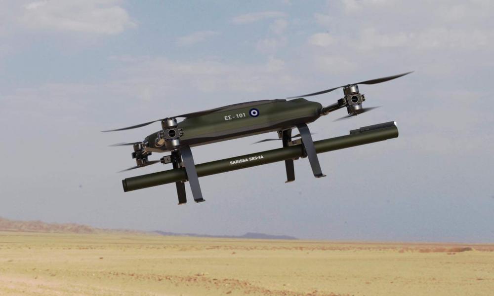 Έρχεται το ελληνικό drone SARISA SRS-1A εξοπλισμένο με ρουκέτες HYDRA ...
