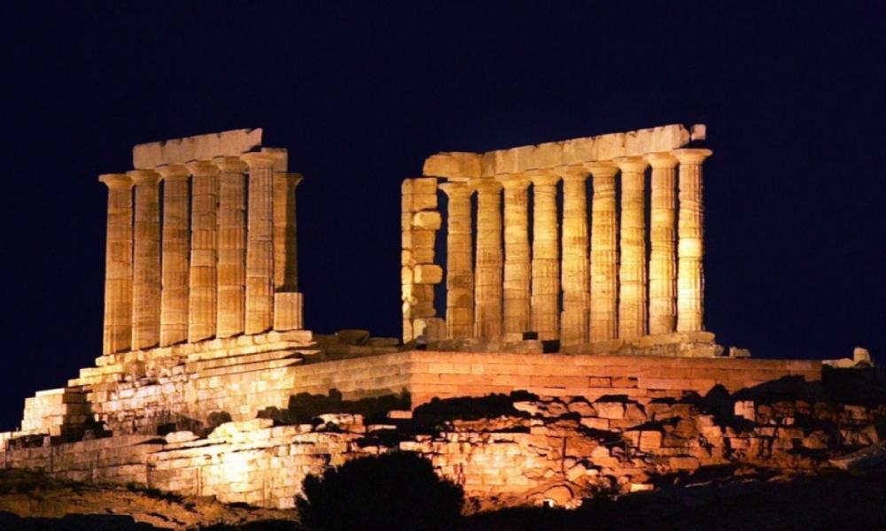 Σούνιο: Ο ναός του Ποσειδώνα αποκτά νέο φωτισμό - Το σχέδιο του υπ ...