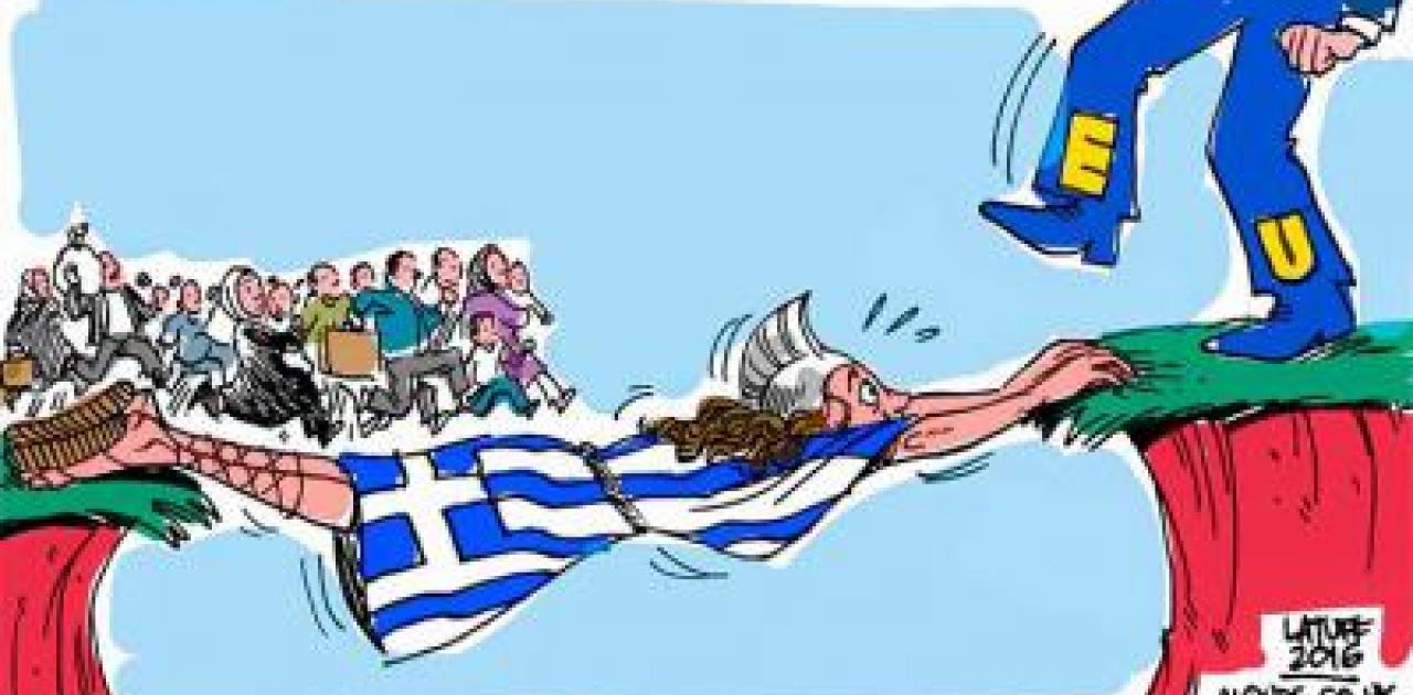 ΑΠΙΣΤΕΥΤΗ ΓΕΛΟΙΟΓΡΑΦΙΑ ΓΙΑ ΤΗΝ ΕΛΛΑΔΑ ΣΕ ΑΡΑΒΙΚΗ ΕΦΗΜΕΡΙΔΑ. ΔΕΙΤΕ ...