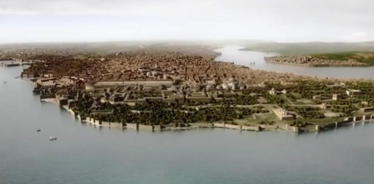 Εκπληκτική ψηφιακή απεικόνιση της Κωνσταντινούπολης στα χρόνια του ...