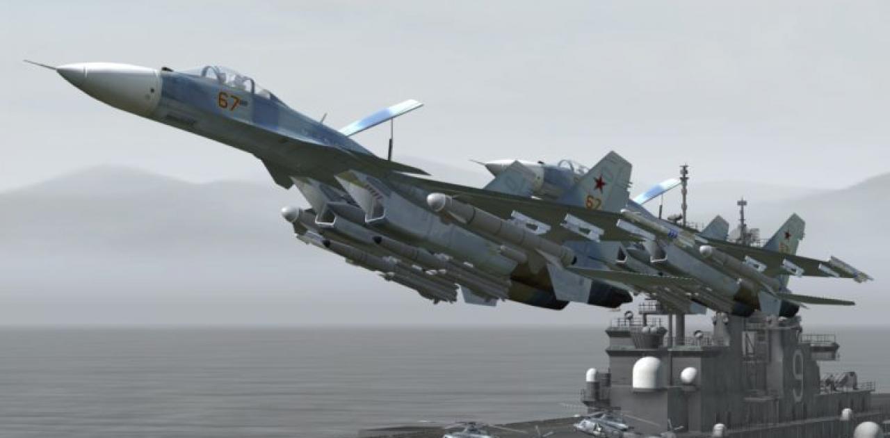 ΕΚΤΑΚΤΟ: Συντριβή μαχητικού Su-33 από το αεροπλανοφόρο "Ναύαρχος ...