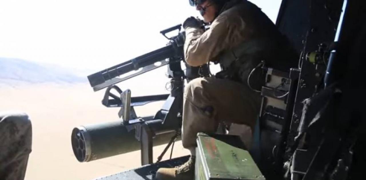 Πεζοναύτες ανοίγουν πυρ με GAU-17 και GAU-21 (βίντεο) | Pentapostagma