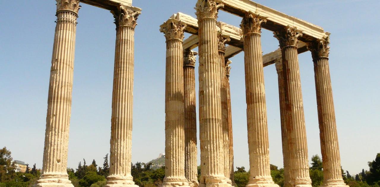 Στύλοι του Ολυμπίου Διός:Πως καταστράφηκαν οι περισσότερες από τις 104 ...