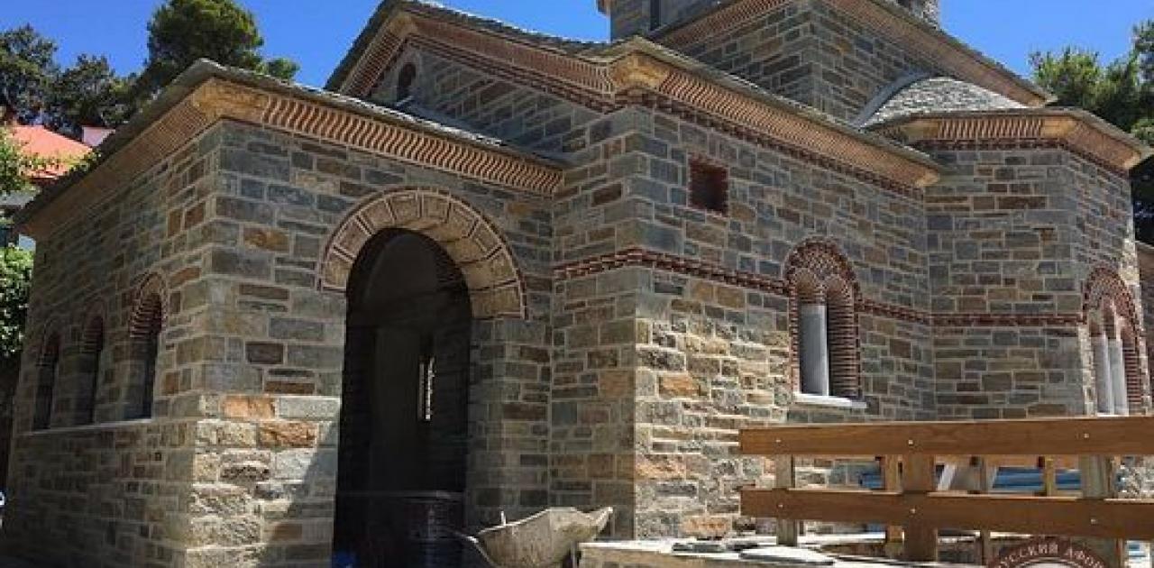 Σχεδόν έτοιμος ο πρώτος ναός για τον Άγιο Γέροντα Παϊσιο στο Άγιο Όρος ...