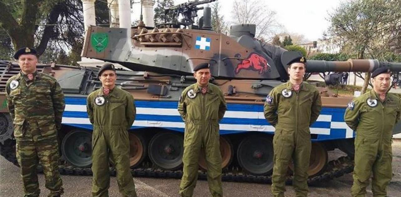 Οι «ΤΑΥΡΟΙ ΤΗΣ 8ης ΕΑΝ» στην Πόλη των Ιωαννίνων με ένα ξεχωριστό Leo1A5 ...