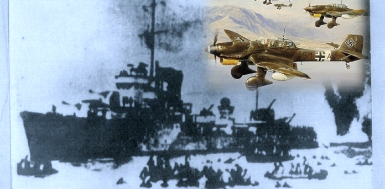 Το “μαύρο” Πάσχα του 1941: Τα Stukas βυθίζουν το Α/Τ «Ψαρά» | Pentapostagma