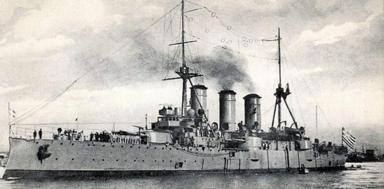 Σαν Σήμερα το 1909 η Ελλάδα αγοράζει το Θωρηκτό Αβέρωφ | Pentapostagma