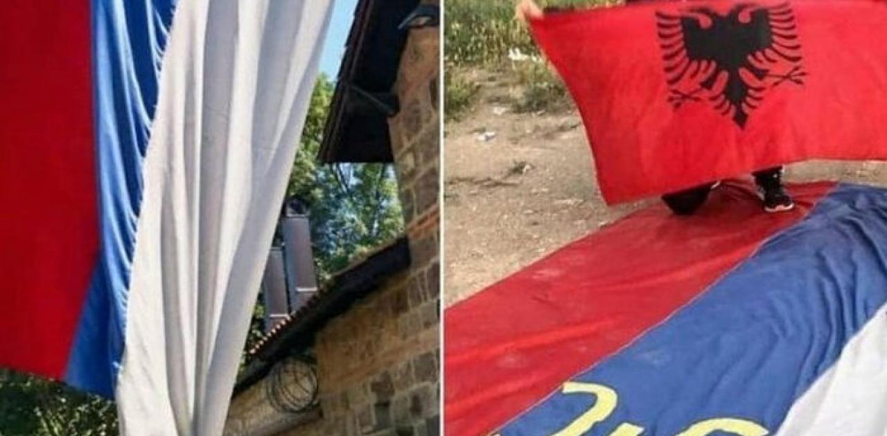 Λυσσάνε οι Αλβανοί με τους Σέρβους στο Κόσοβο-Ποδοπάτησαν σημαία και ...