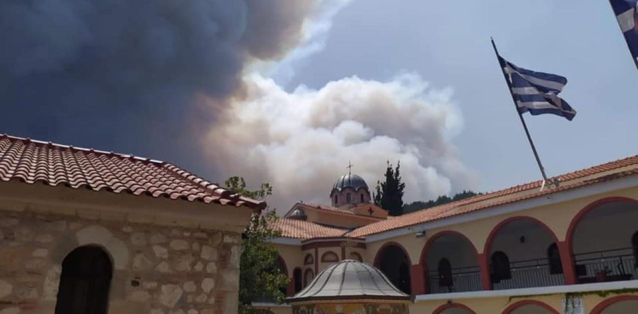 Μοναστήρι Οσίου Δαυίδ: Πήραν τα Ιερά Λείψανα οι μοναχοί κατά την ...
