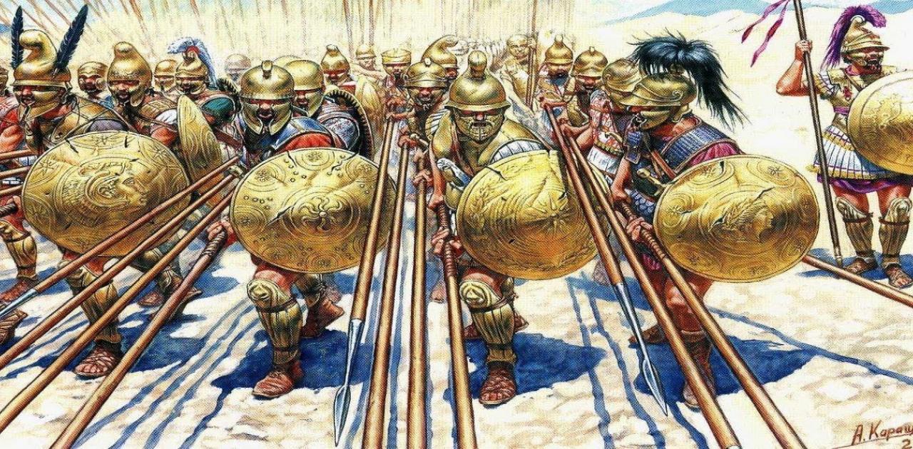 Μακεδονική φάλαγγα: Ο αήττητος σχηματισμός μάχης και το όπλο των ...