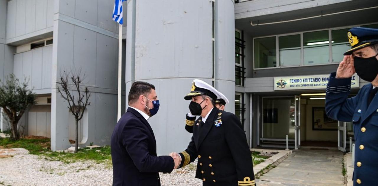 Ν. Χαρδαλιάς: Επίσκεψη στο Ανώτατο Συμβούλιο Αθλητισμού | Pentapostagma
