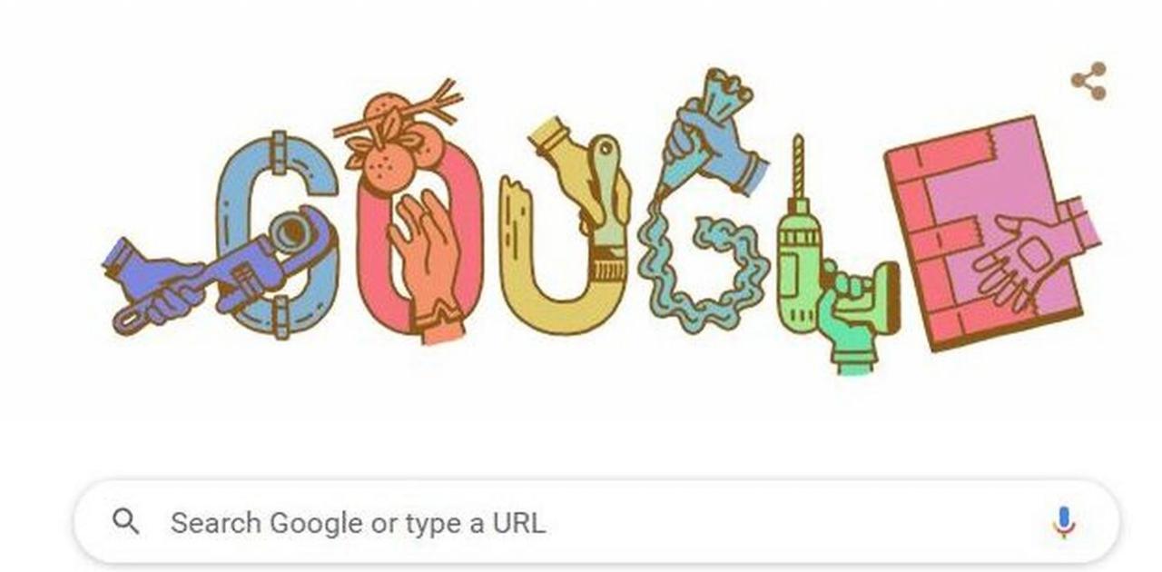 Πρωτομαγιά 2022: Το Doodle της Google για τους αγώνες του εργάτη | Pentapostagma