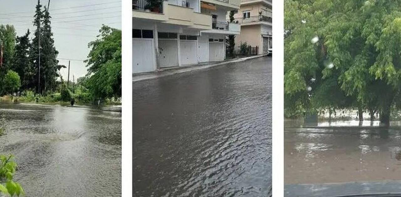 Κακοκαιρία Genesis: Ποτάμια οι δρόμοι στην Κοζάνη-Σφοδρή χαλαζόπτωση ...