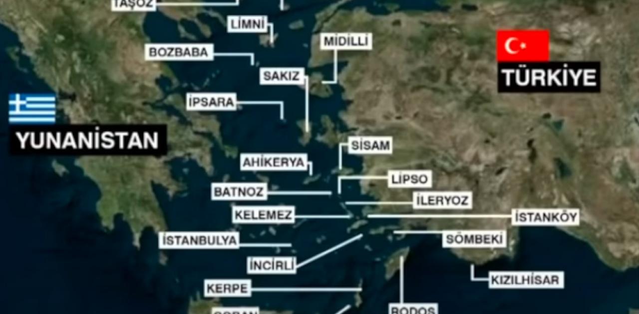 Ελληνικό UAV HERON παρακολουθεί τουρκικό μεταξύ Σάμου και Χίου-Οι ...