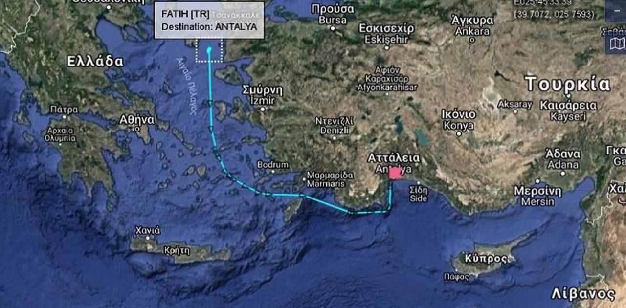 Ιδού! Τουρκικός Χάρτης δείχνει που στοχεύουν να έρθουν “βράδυ” οι ...