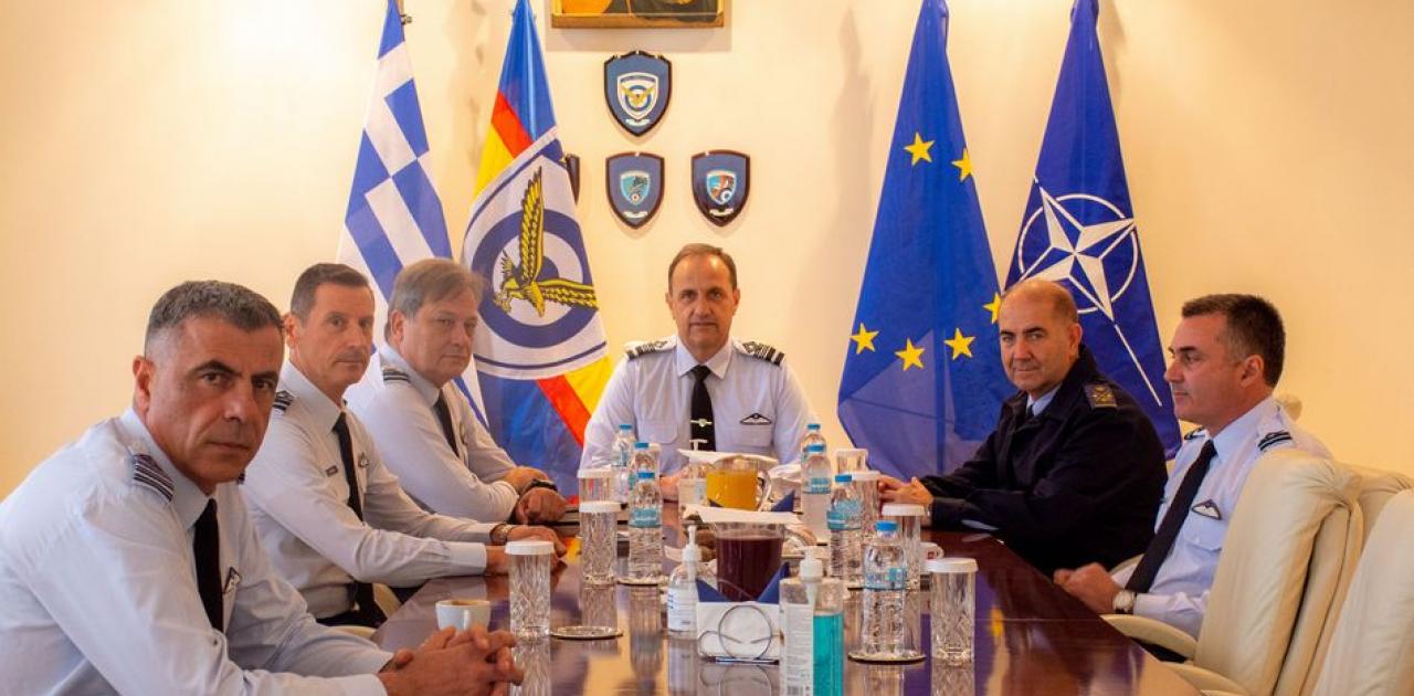 Επίσκεψη Διοικητή CAOC Torrejon στο ΓΕΑ, ΑΤΑ και Μονάδες της ΠΑ ...