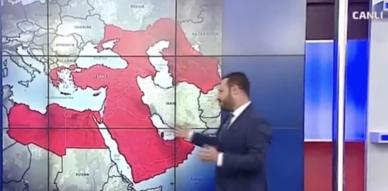 Το καθεστώς Ερντογάν σε παράνοια-Χάρτης της Μεγάλης Τουρκίας το 2050 ...