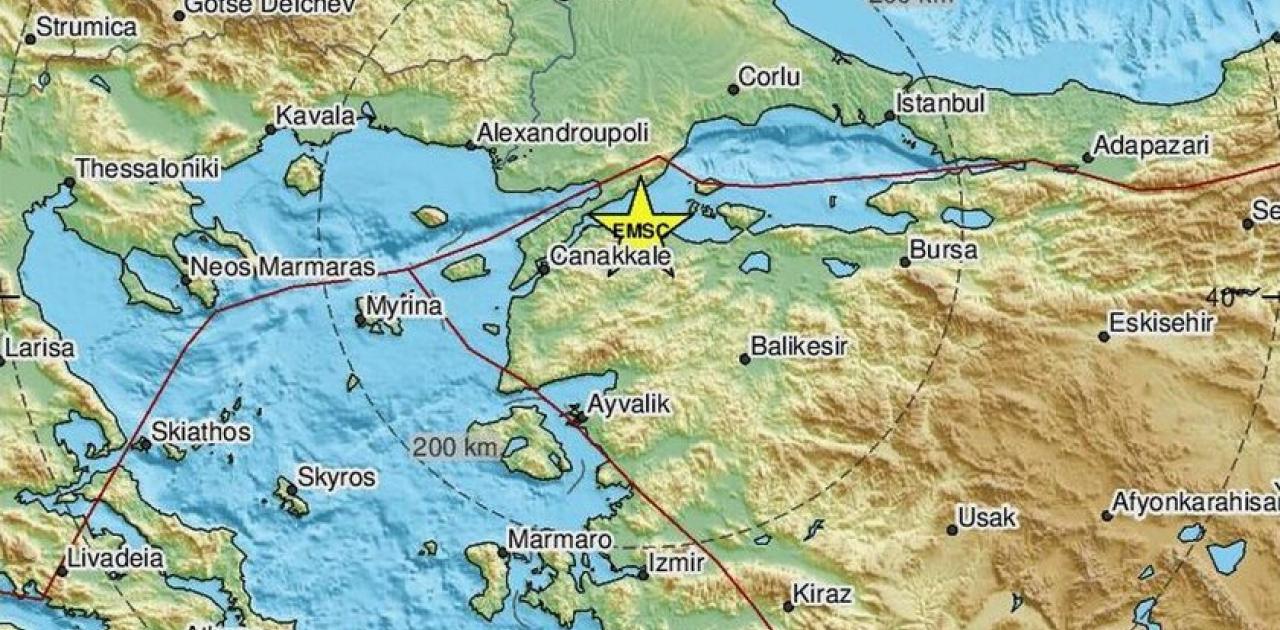 Σεισμική δόνηση 4,5 Ρίχτερ στην Τουρκία - Αισθητός και στην Ελλάδα ...