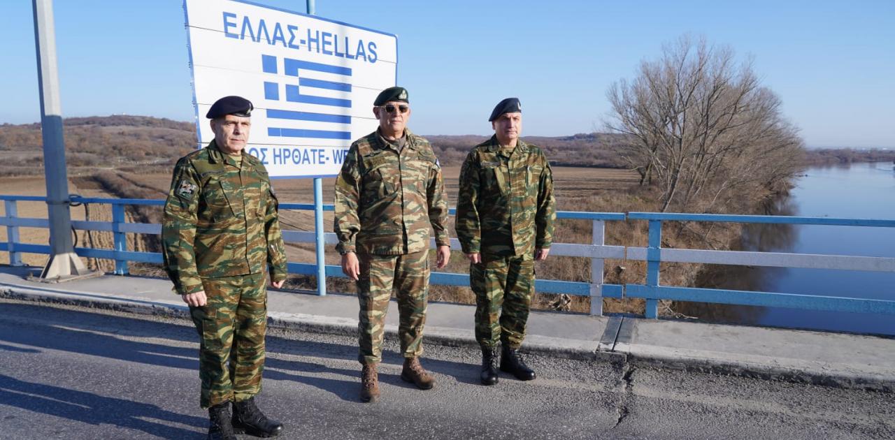 Επίσκεψη Αρχηγού ΓΕΕΘΑ σε Μονάδες των ΕΔ στον Έβρο και στην Ροδόπη ...