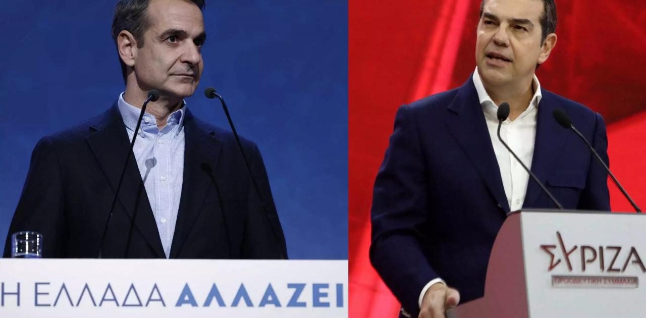 Δημοσκόπηση Marc: Προβάδισμα 7,5 μονάδων της ΝΔ από ΣΥΡΙΖΑ – Παραμένουν ...