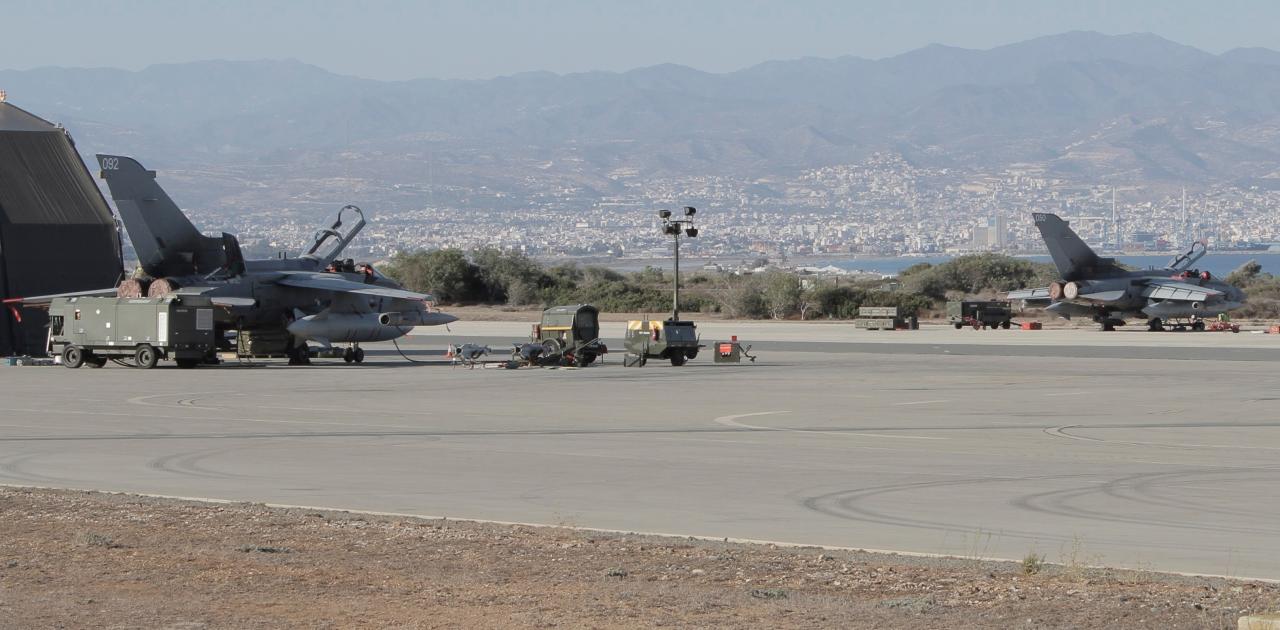 The Turks are circled - The US Air Force is expanding to the British ...