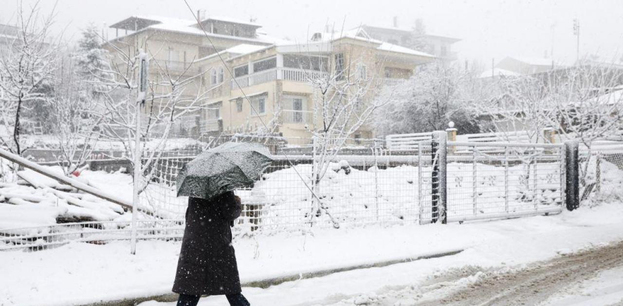 Μάρτης "γδάρτης" με χιόνια σε Θεσσαλονίκη, Τρίκαλα, Χαλκιδική (εικόνες ...