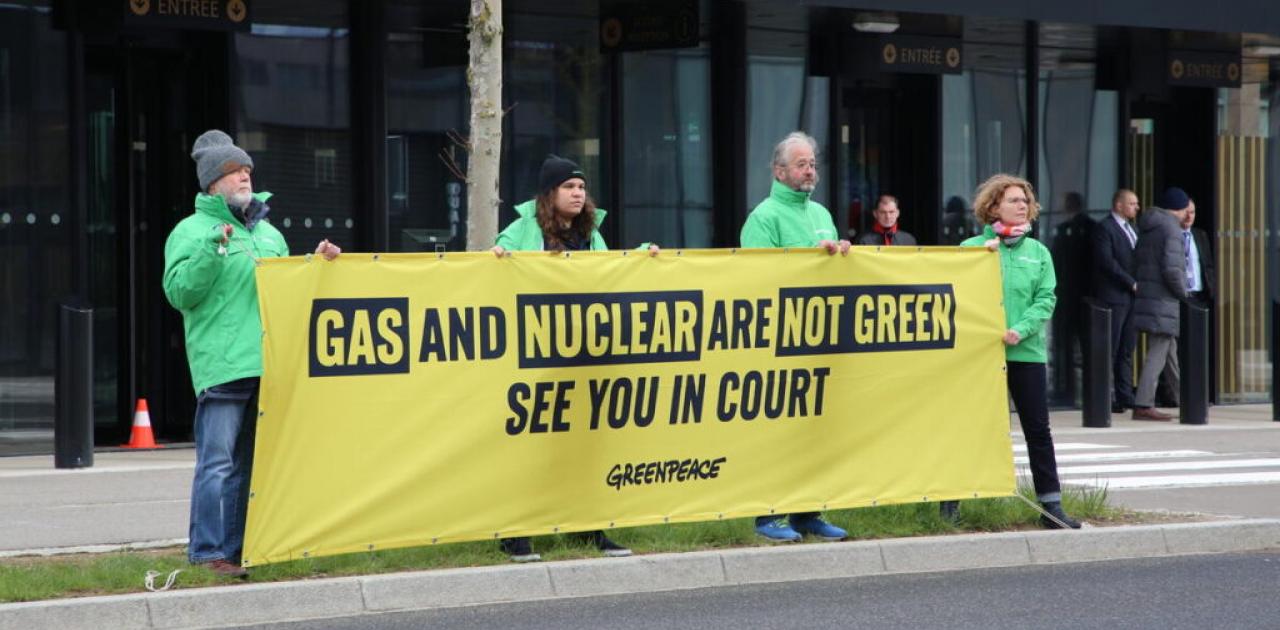 Greenpeace: Μηνύει την Ευρωπαϊκή Επιτροπή για «πράσινο ξέπλυμα ...