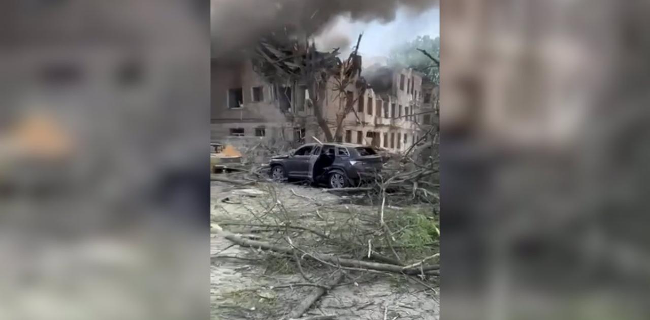 Ουκρανία: Στόχος πυραυλικής επίθεσης νοσοκομείο στην Ντνίπρο ...