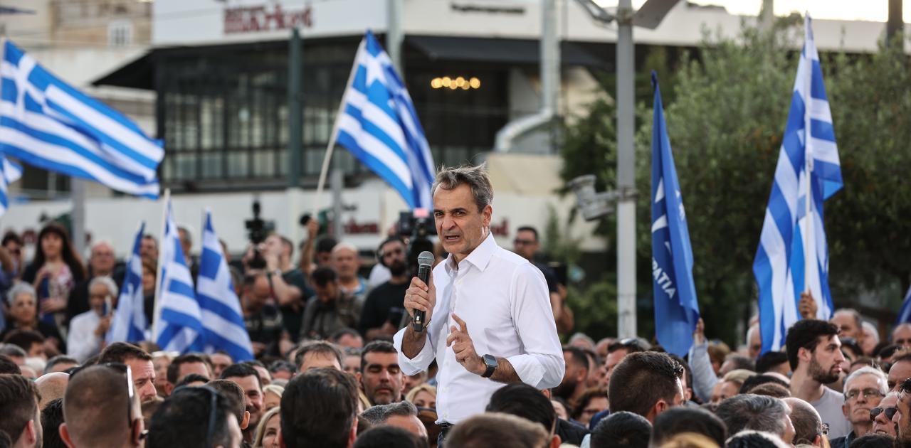 Ο Μητσοτάκης στις "λαϊκές γειτονιές" με στόχο τη νίκη της 25ης Ιουνίου ...