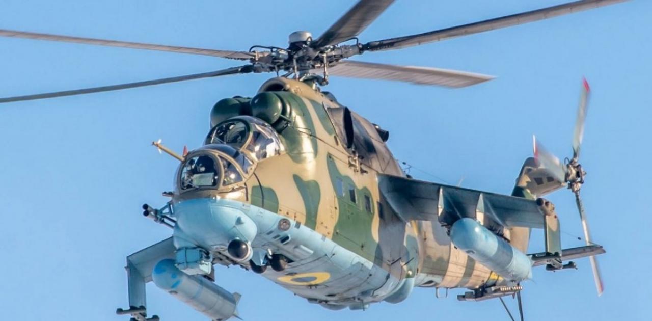 The Ukrainians "shield" their helicopters with the German Anti-Missile ...