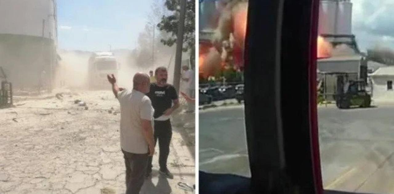 Έκρηξη σε αποθήκη σιτηρών στο λιμάνι Ντερίντζε της Τουρκίας! Άγνωστη η ...