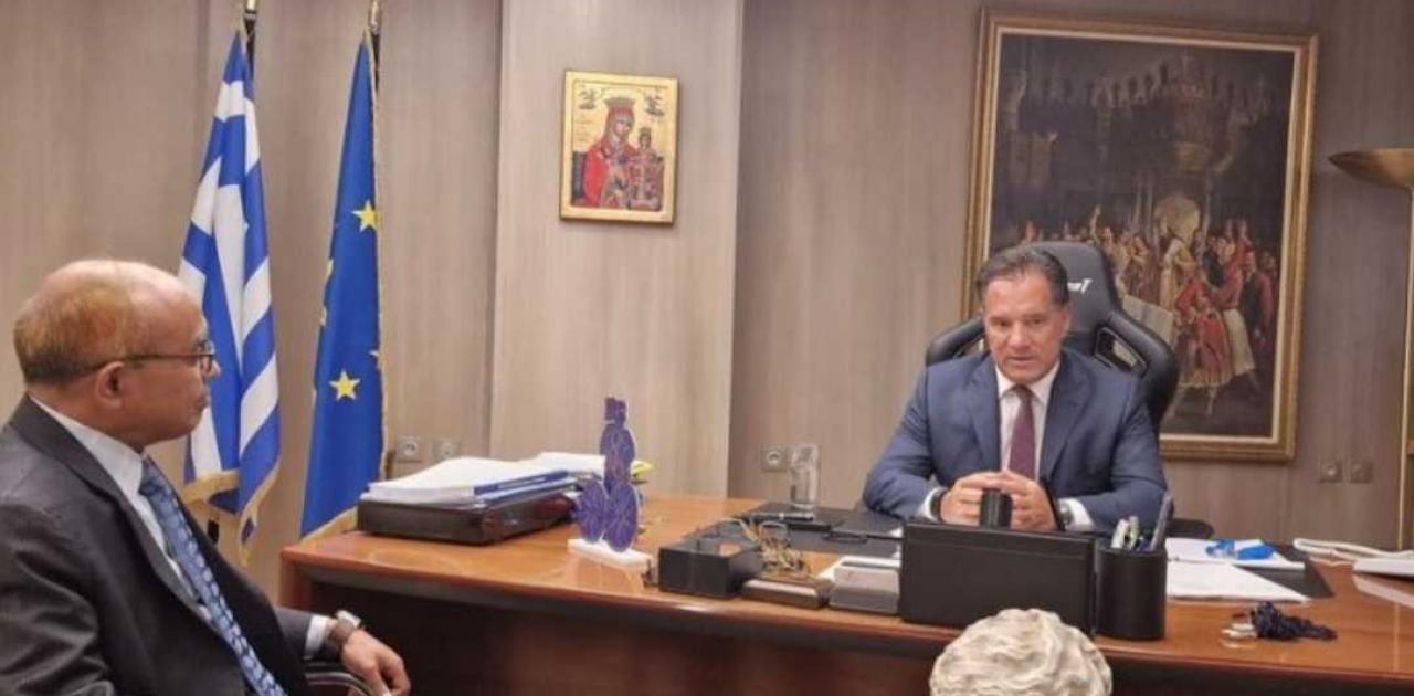 ΘΑ ΔΙΝΟΥΜΕ και συντάξεις στους Μπαγκλαντεσιανούς! Συνάντηση Γεωργιάδη ...
