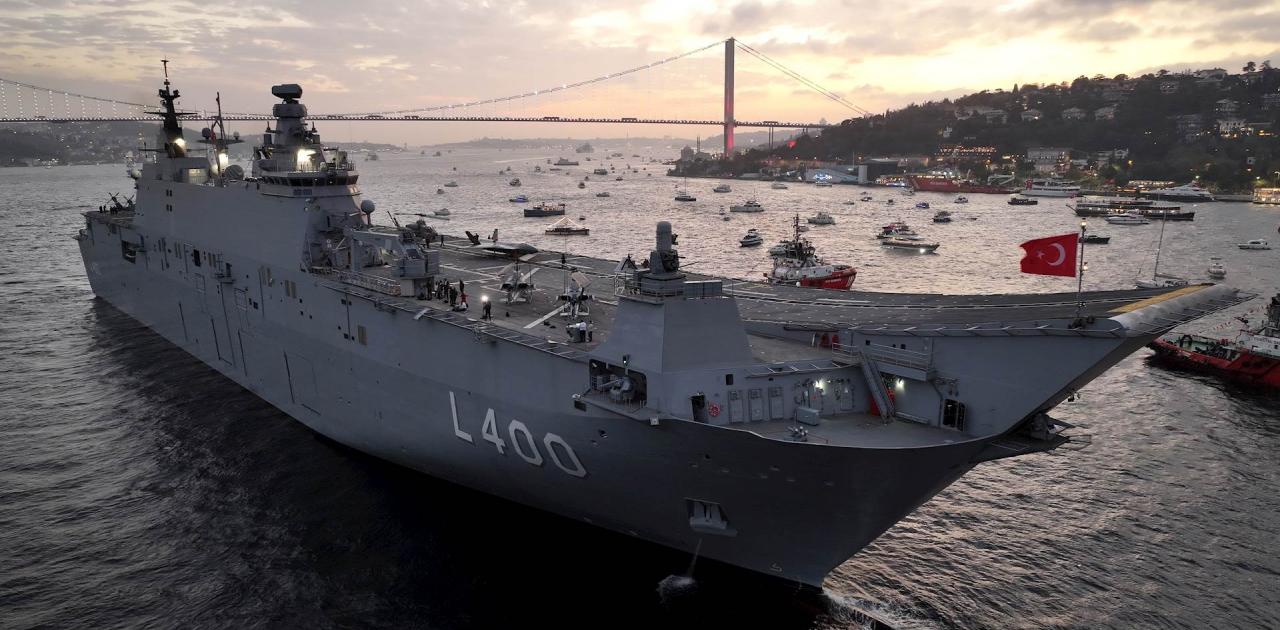 Όσα είπε το τουρκικό υπουργείο Άμυνας για την επίδειξη της αρμάδας του ...