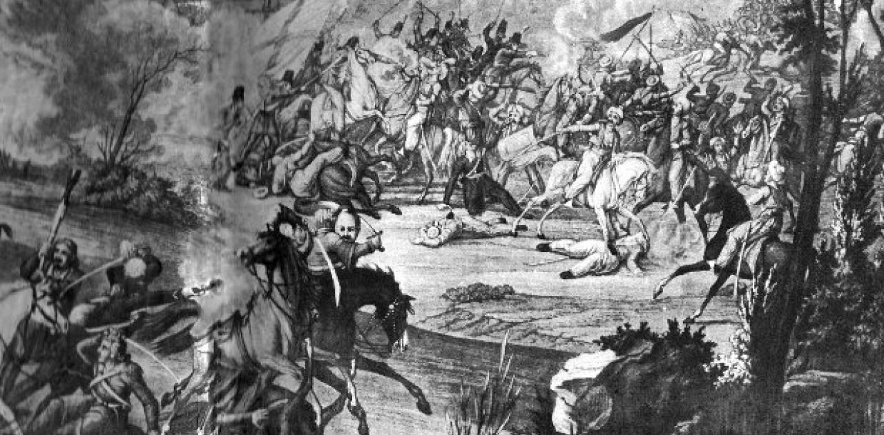 Ελληνική Επανάσταση 1821 - Η πρώτη πολιορκία του Μεσολογγίου ...