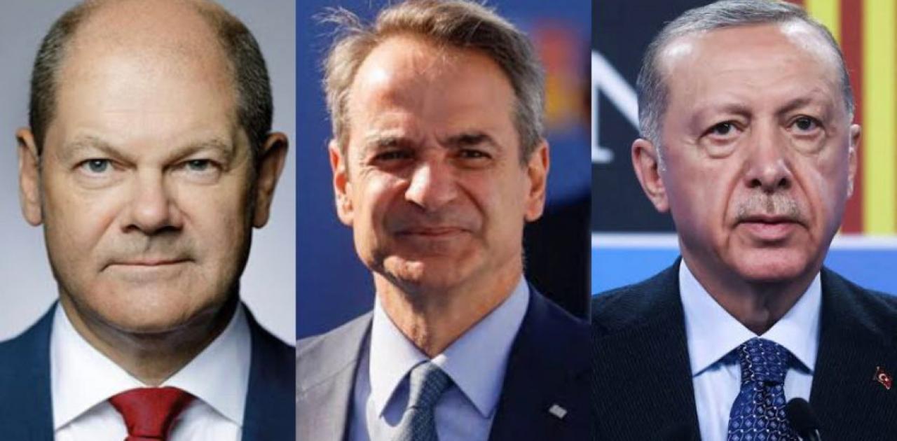 Καλεσμένοι του Σολτς στο Βερολίνο Μητσοτάκης και Ερντογάν...όμως δεν θα ...