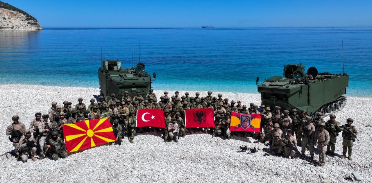 Τούρκοι, Αλβανοί και Σκοπιανοί ασκούνται με το Anadolu στο Ιόνιο και ...