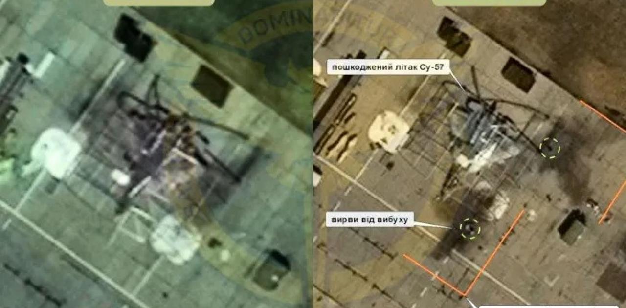 Οι Ουκρανικές υπηρεσίες πληροφοριών αναφέρουν καταστροφή με χρήση drone ...