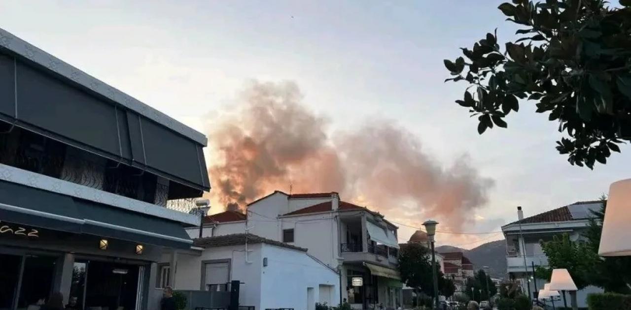 Μεσσηνία: Φωτιά ξέσπασε στην Οιχαλία | Pentapostagma