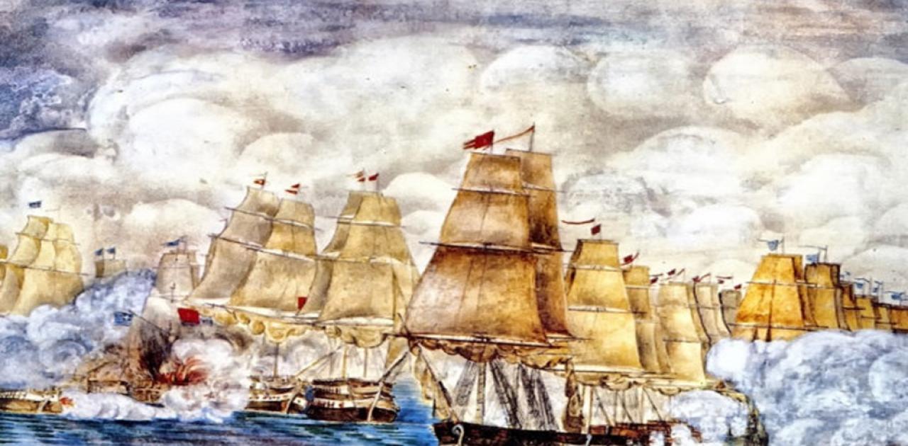 Ελληνική Επανάσταση - Η Ναυμαχία των Σπετσών | Pentapostagma