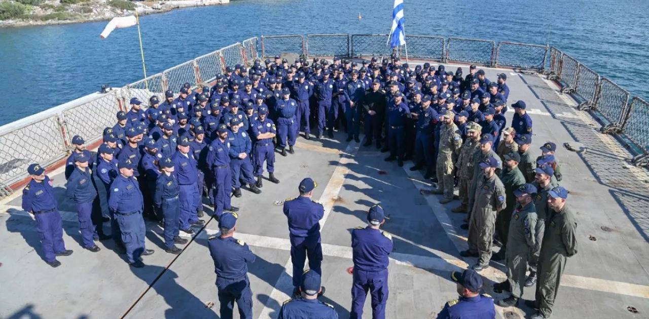 Επέστρεψε από την Ερυθρά Θάλασσα η φρεγάτα "Ψαρά" μετά από 97 ημέρες ...