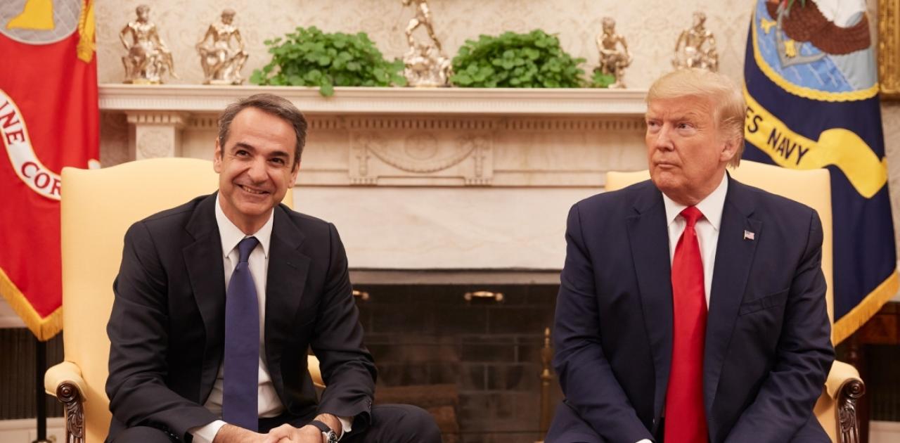 Τηλεφωνική επικοινωνία Μητσοτάκη με Τραμπ-Τον κάλεσε στην Αθήνα ο ...