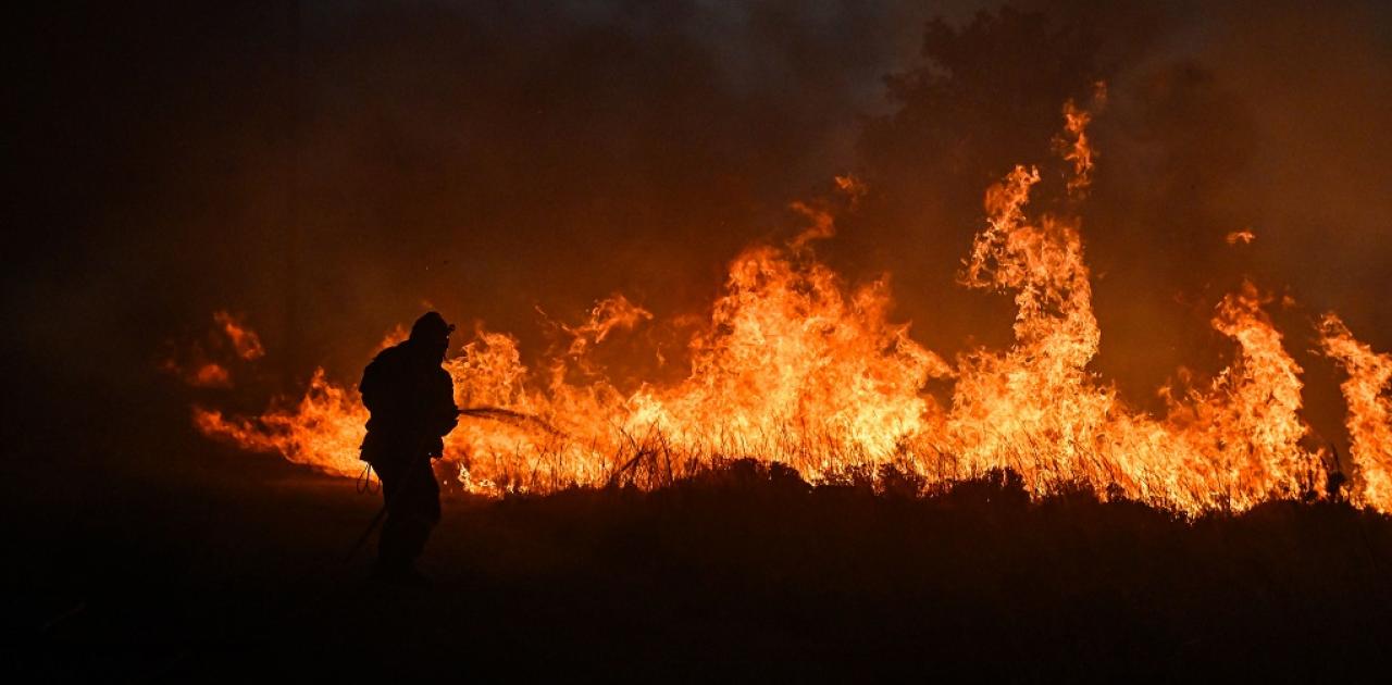 Πολιτική Προστασία: Ο χάρτης πρόβλεψης πυρκαγιάς για αύριο Δευτέρα ...