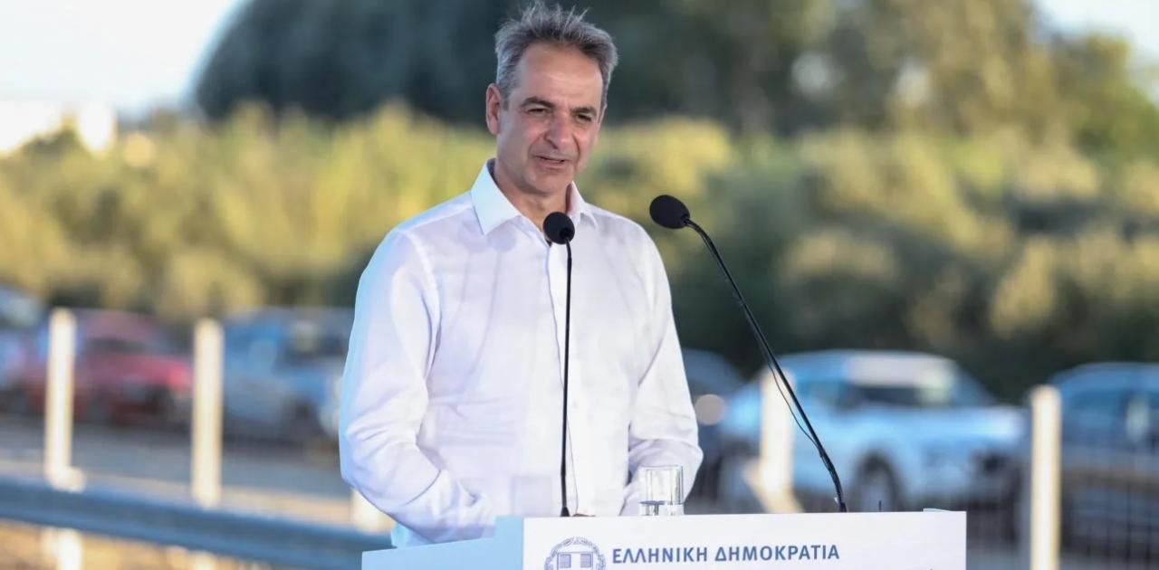 Μητσοτάκης για παράδοση οδικού άξονα Βόνιτσας - Λευκάδας: «Ένα ακόμα ...